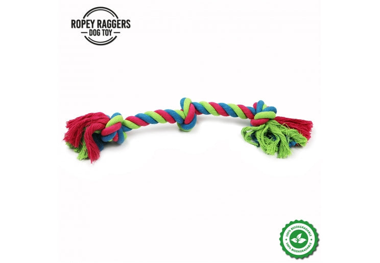 Ropey Ragger 3 Knot Bone DISC – ePaws Pet Supplies