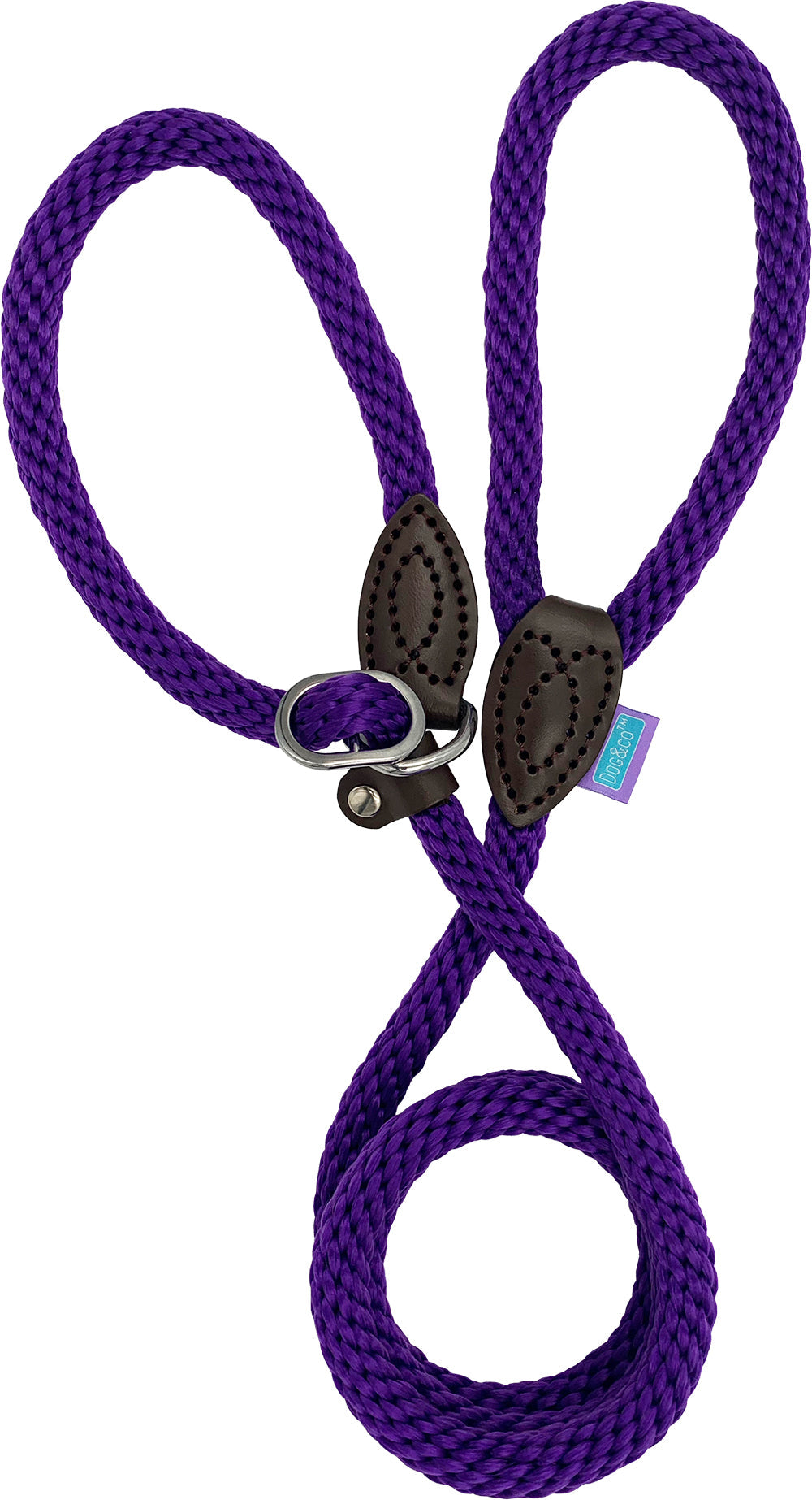 D&C Soft Rope Purple Slip Lead 8mm 60" – ePaws Pet Supplies